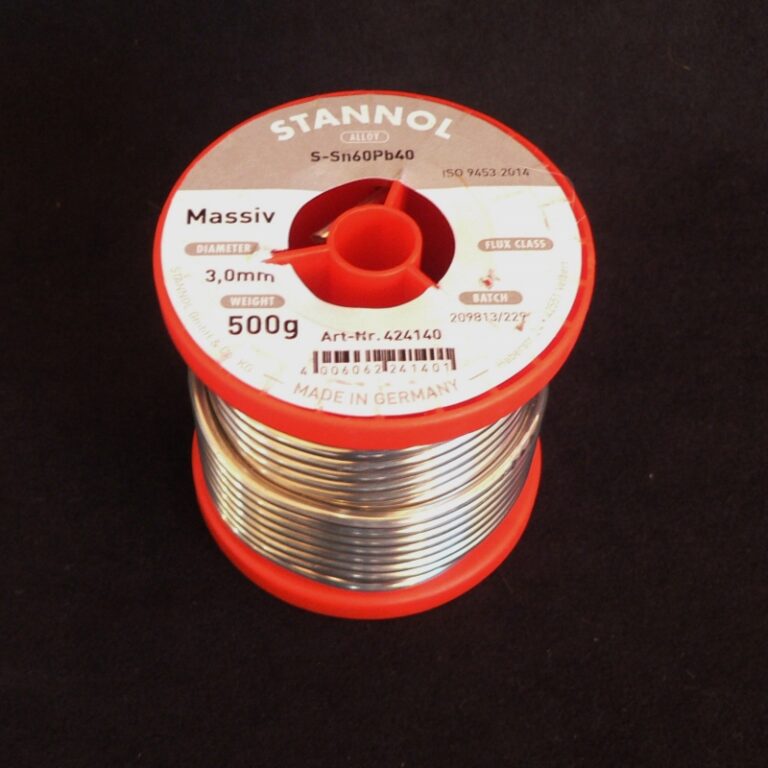 Stannol 60/40 Solder Coil - Villa Leadlights
